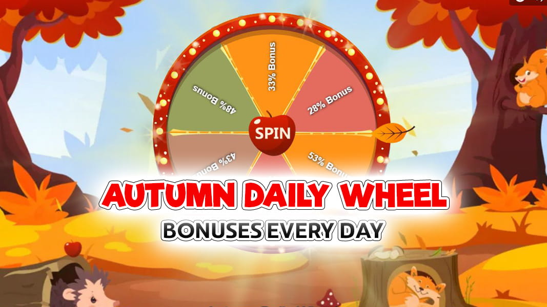 Autumn Bonus Wheel – Daily Spin Promo | SilverSands